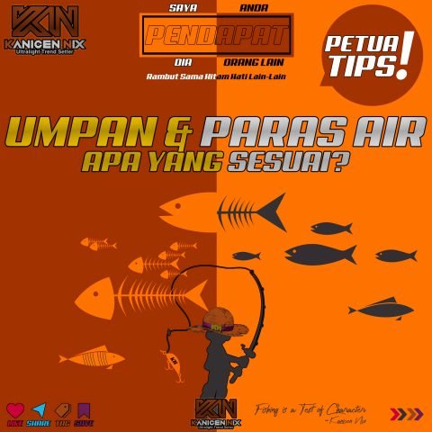 JOM BELAJAR TIPS MUDAH: PENGGUNAAN UMPAN YANG SESUAI MENGIKUT KEDALAMAN ...