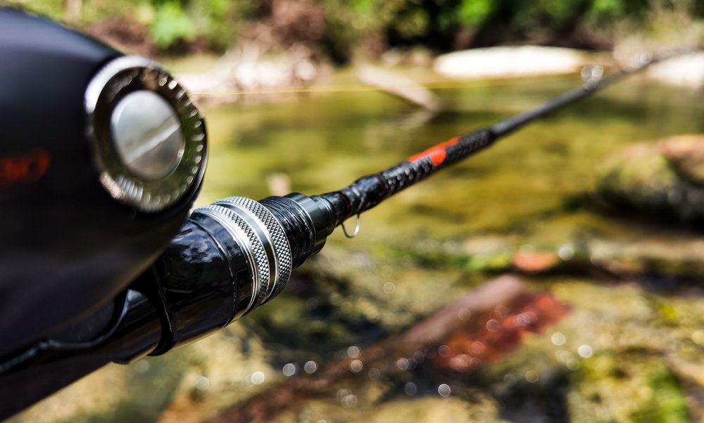 Melencong Ultralight Fishing Travel Rod on Stream Fishing - Kanicen Nix
